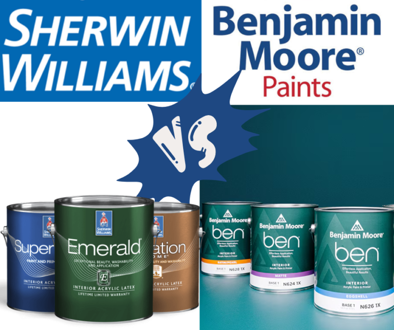 Paint Wars: Sherwin-Williams vs Benjamin Moore - Liberty Painting ...